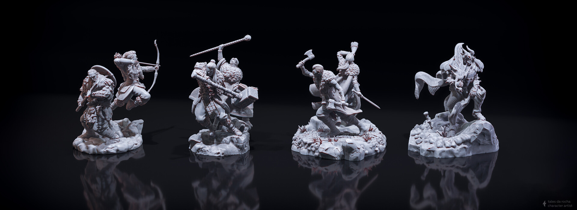 Tales da Rocha - The Isofarian Guard Miniatures