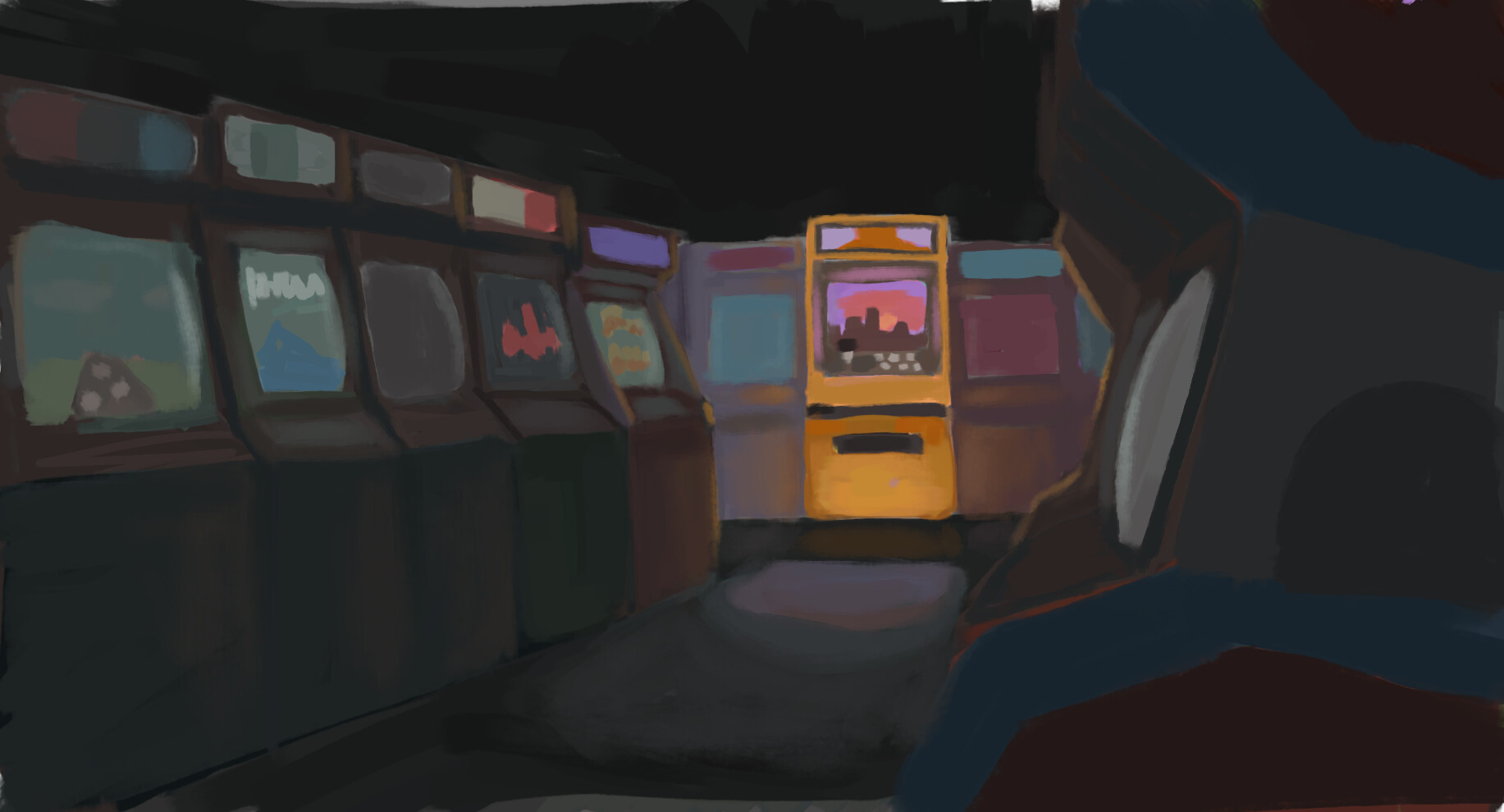 ArtStation - Arcade Hall