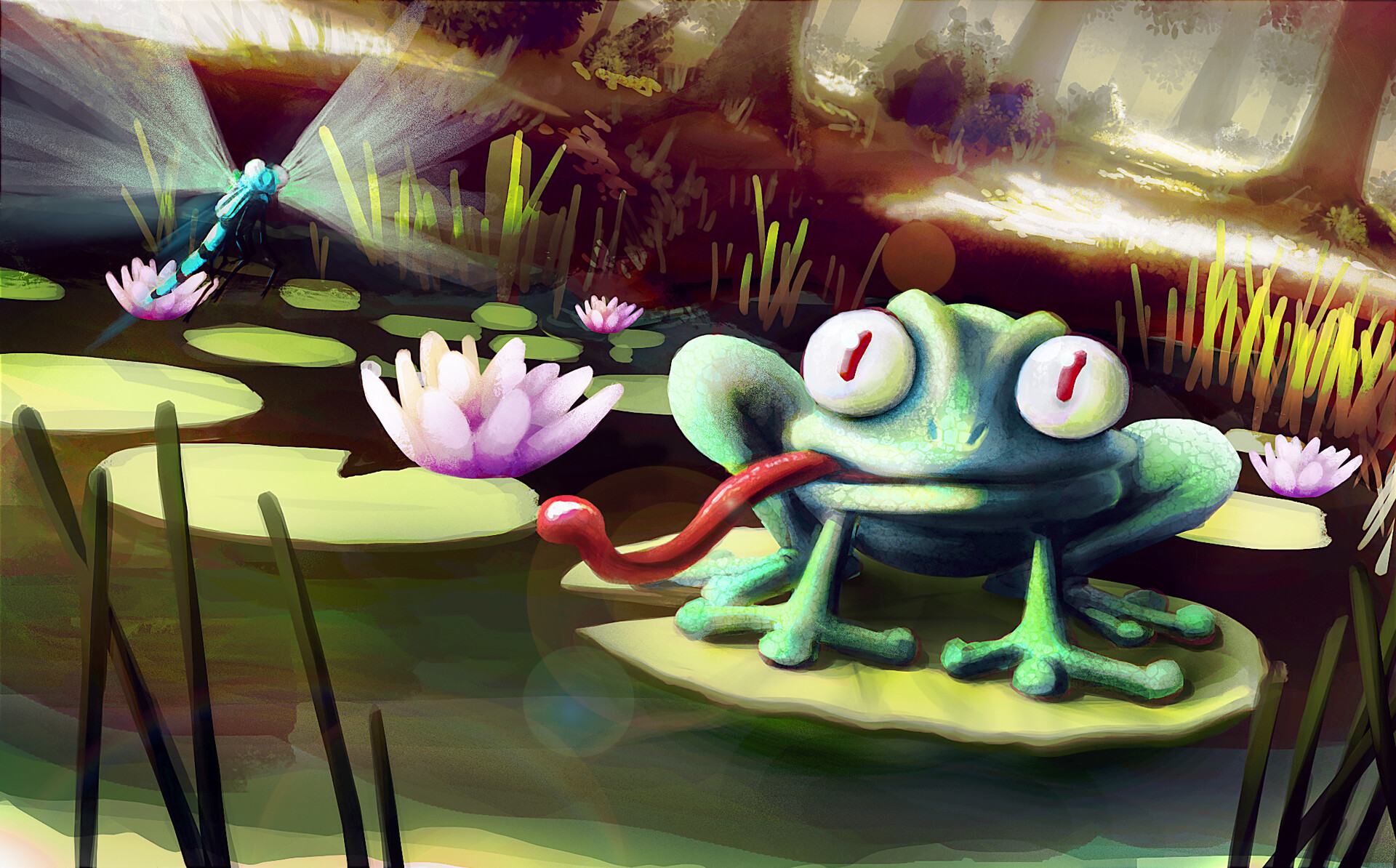 ArtStation - Froggy frog