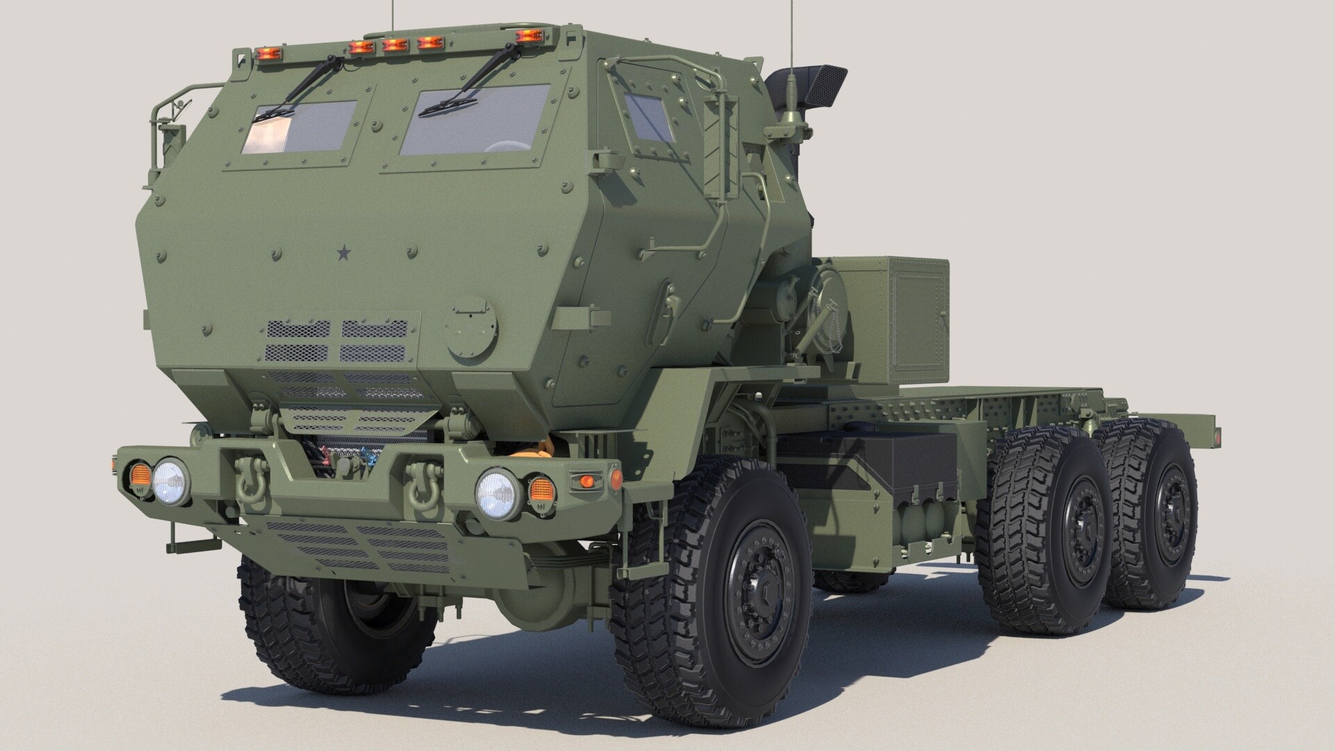 ArtStation - M142 HIMARS truck