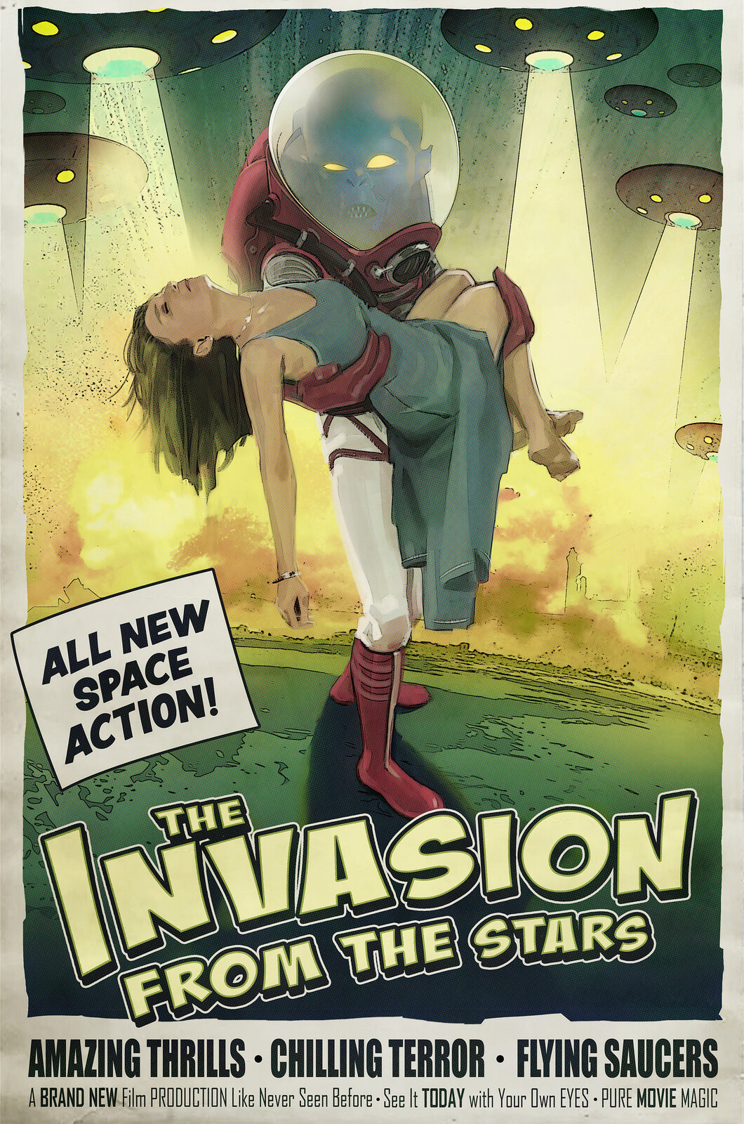 Chris Ortega - Fallout 76 UFO Posters