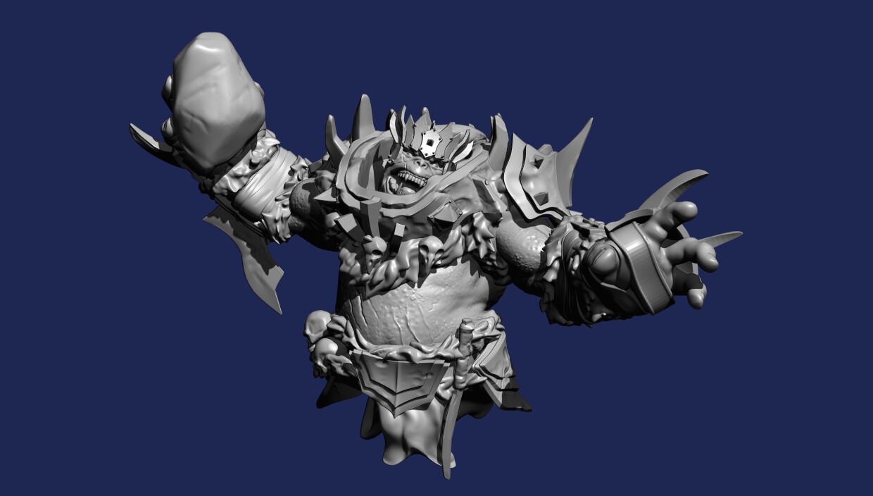 ArtStation - The troll - W.I.P.