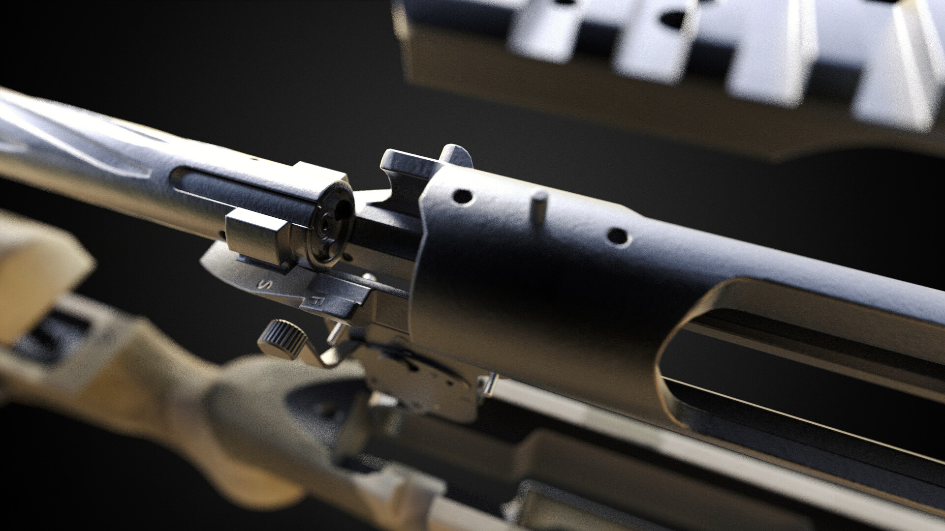 ArtStation - Bergara rifle