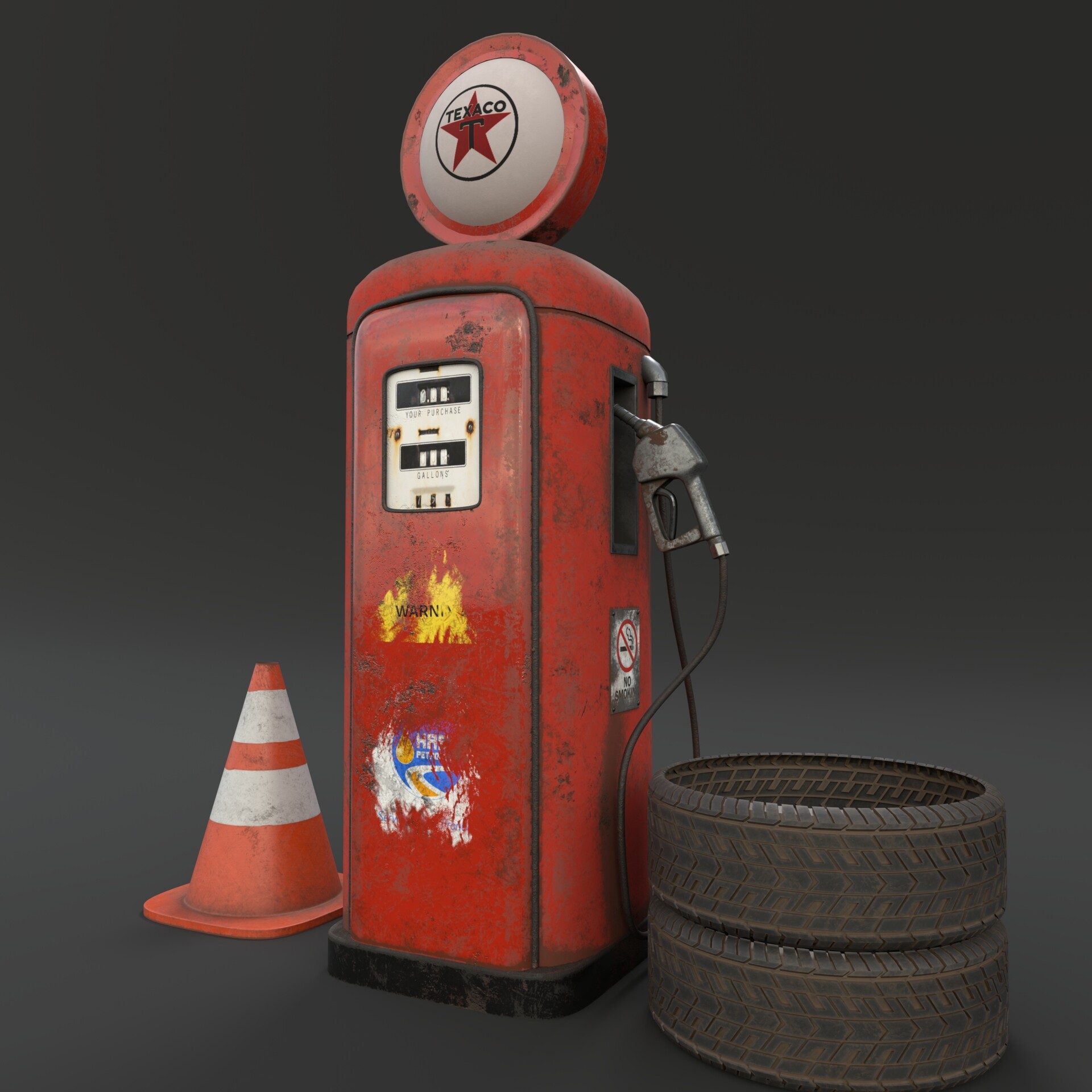 ArtStation - gas pump