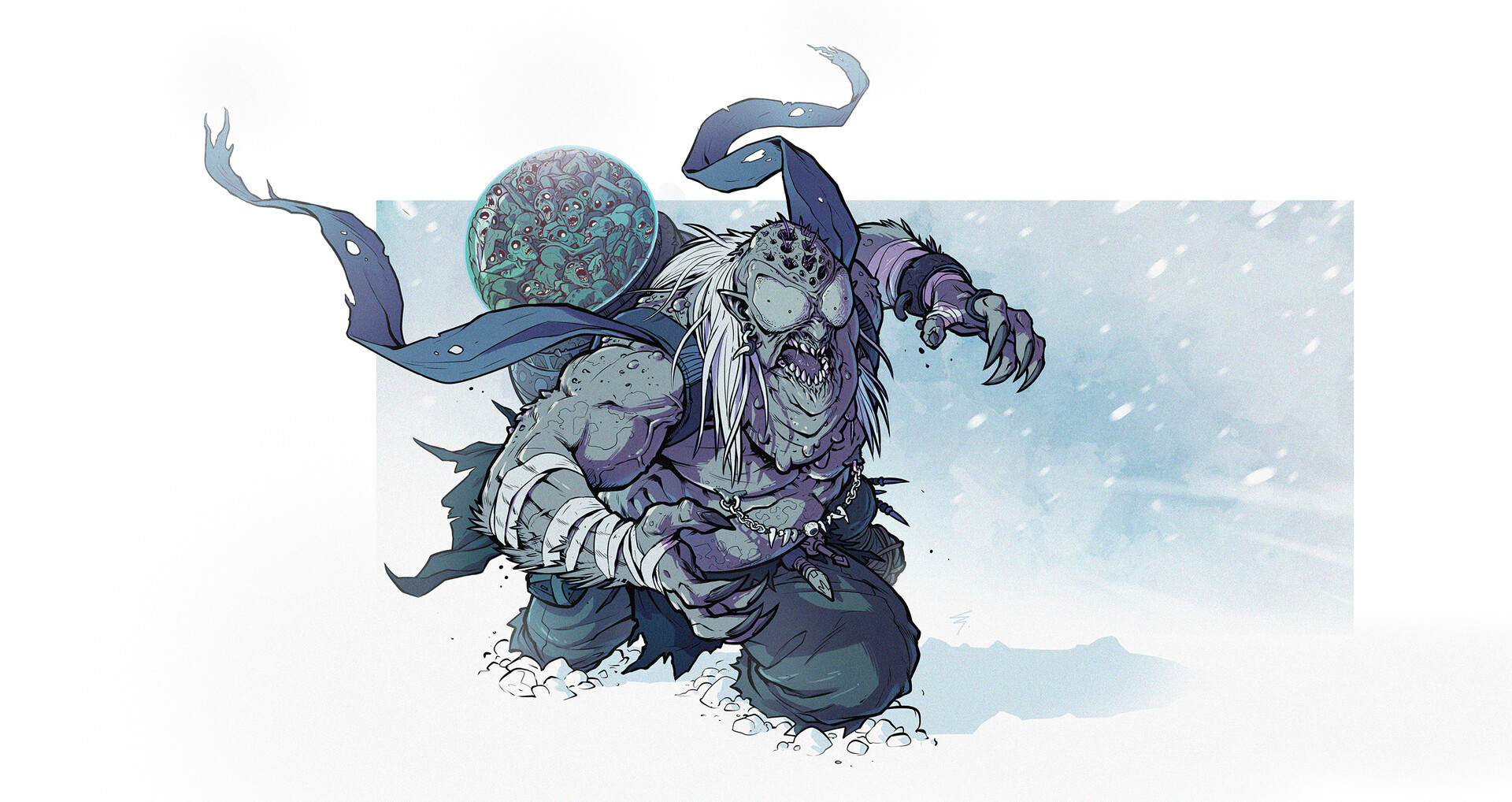 ArtStation - Winter Demon