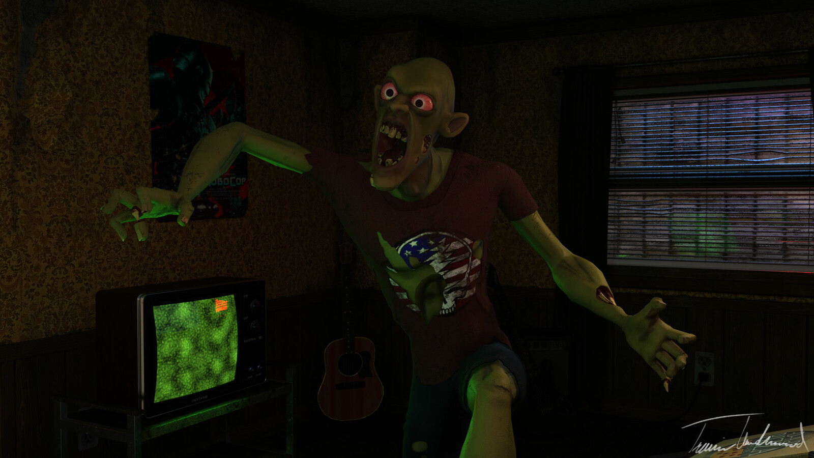 Erie scary game - nsaballs