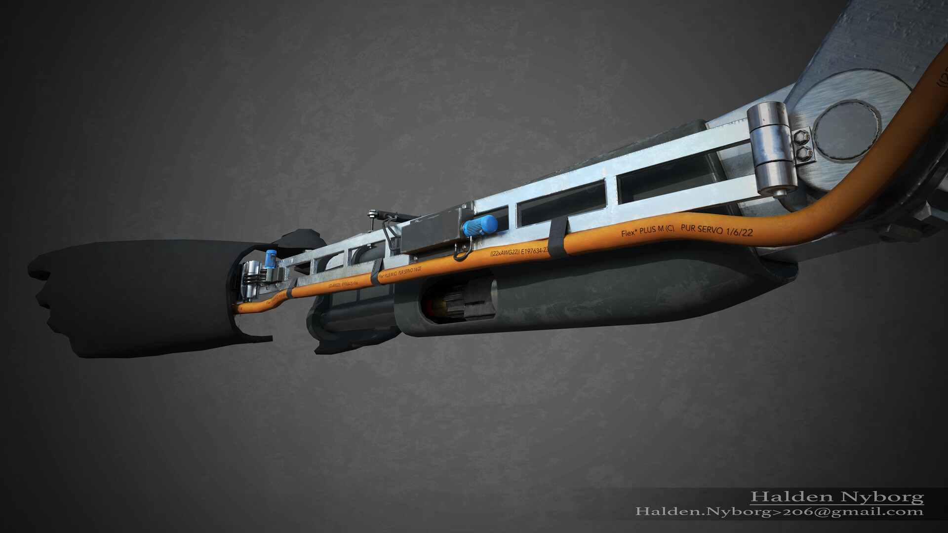 Halden Nyborg - The DIY Concealed Shotgun Prosthetic Concept