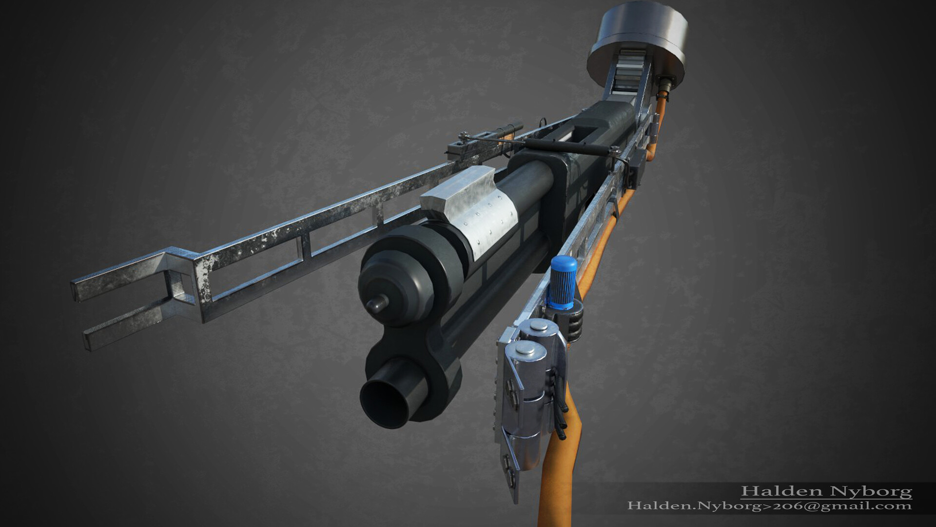 Halden Nyborg - The DIY Concealed Shotgun Prosthetic Concept