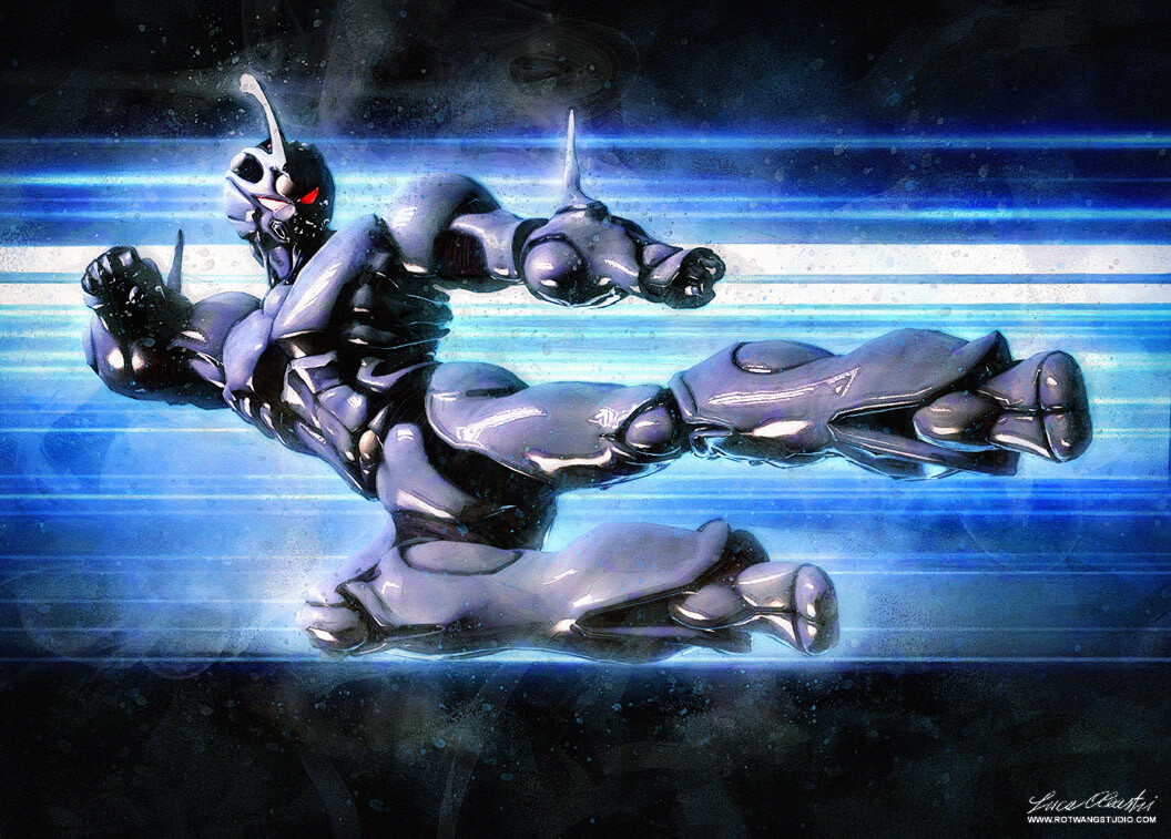 ArtStation - Bio Booster Armor - Guyver tribute