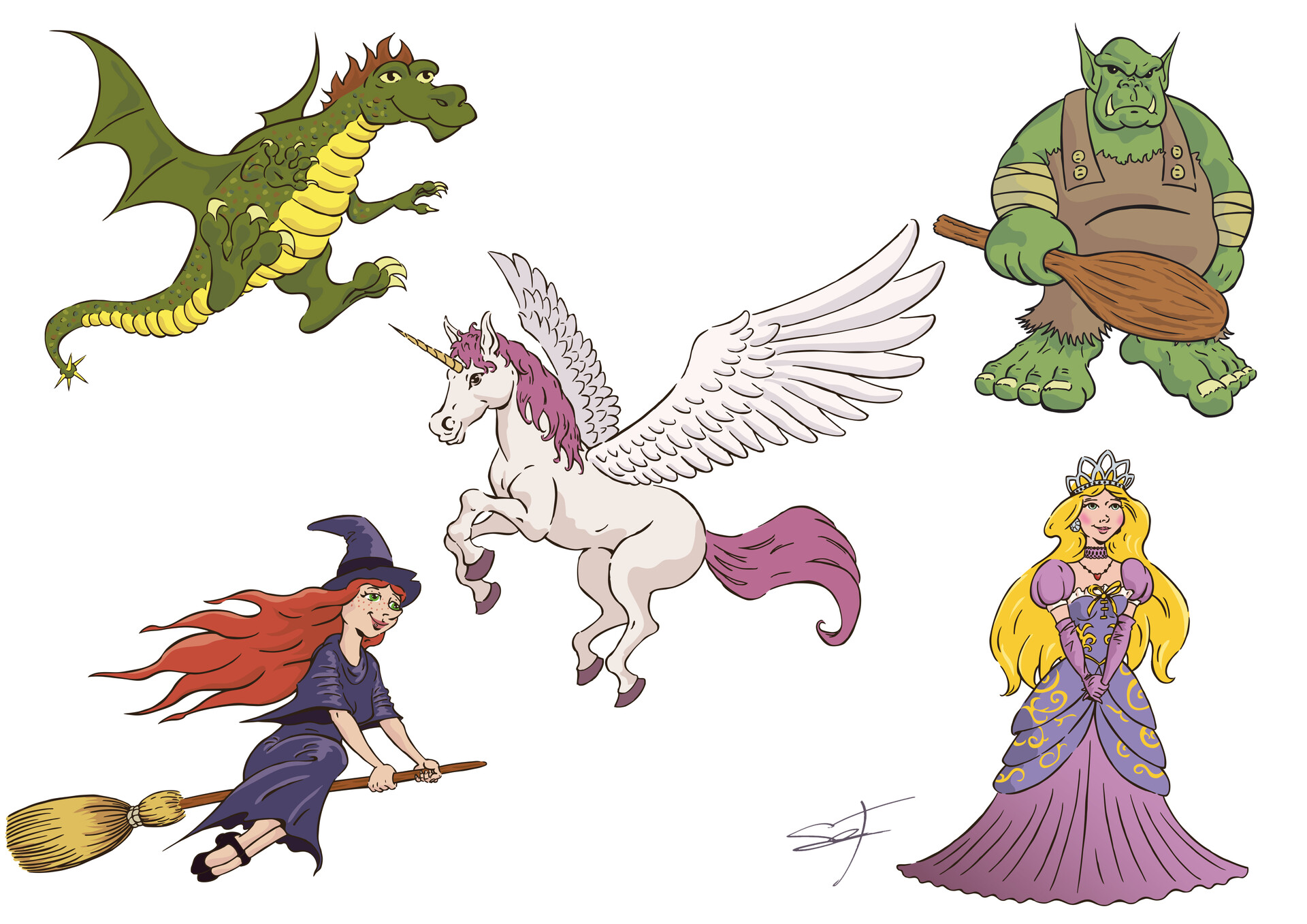 ArtStation - Fantasy characters and creatures