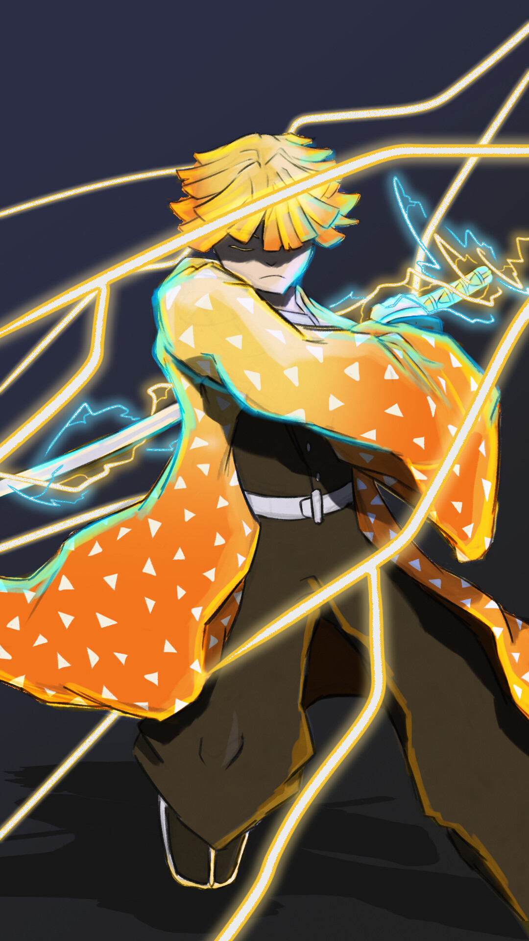 zenitsu render deviantart