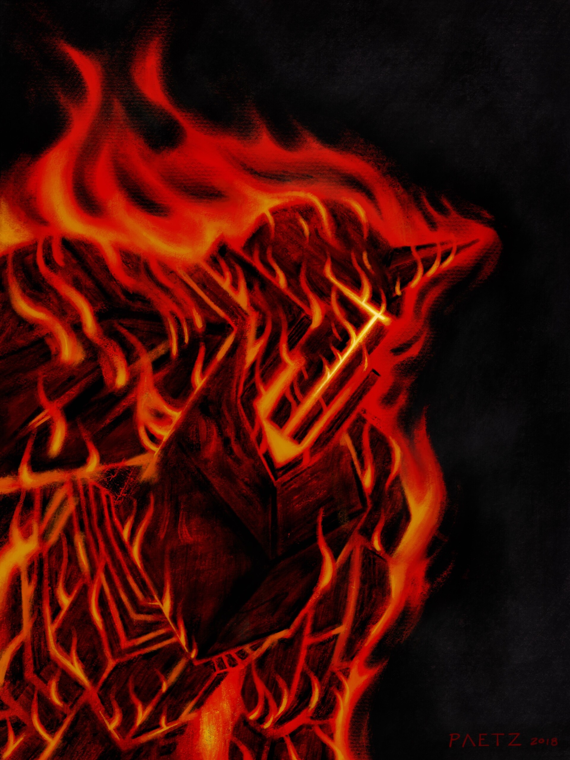 ArtStation - Hellfire Knight.