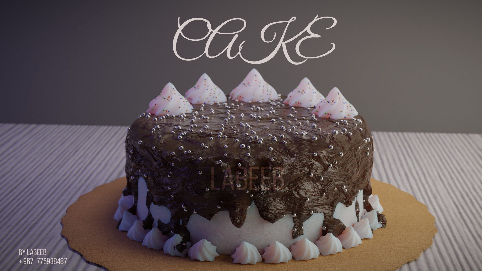 ArtStation - Cake V1
