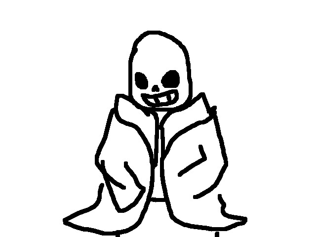 ArtStation - First animation of Sans