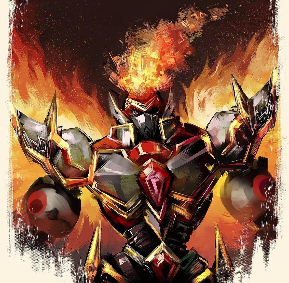 ArtStation - god phoenix gearfried