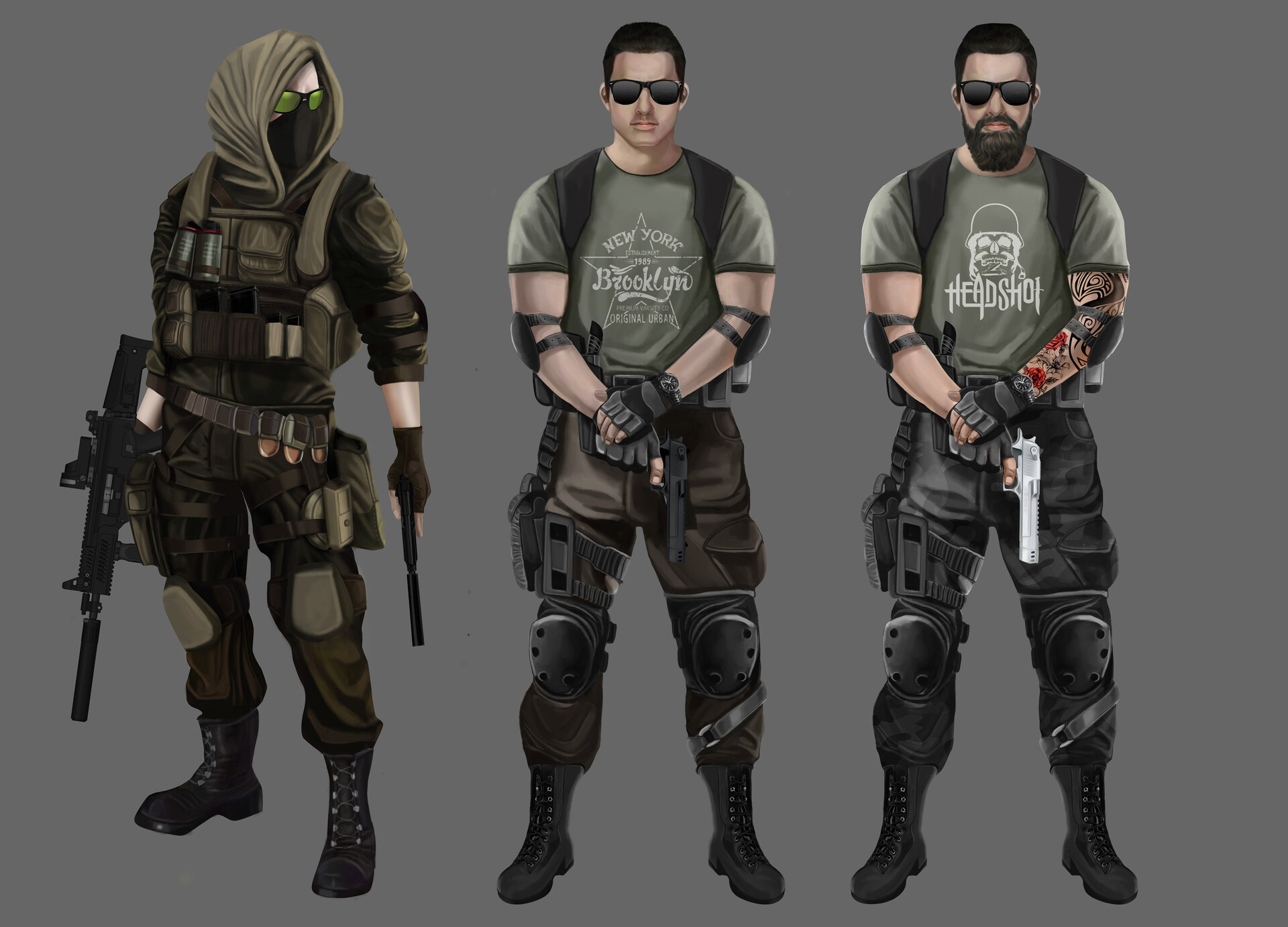 ArtStation - Army mens