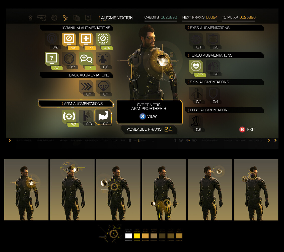 Eric Bellefeuille - Deus Ex - GUI Research