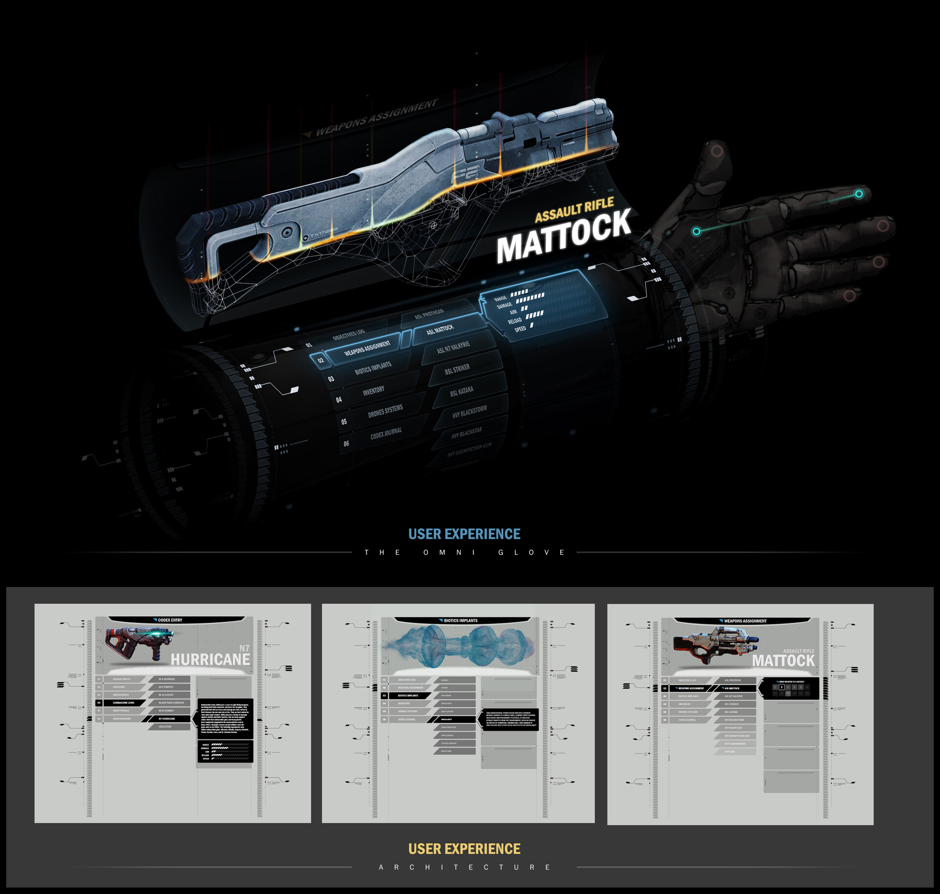 Eric Bellefeuille - Mass Effect Andromeda - UI Design