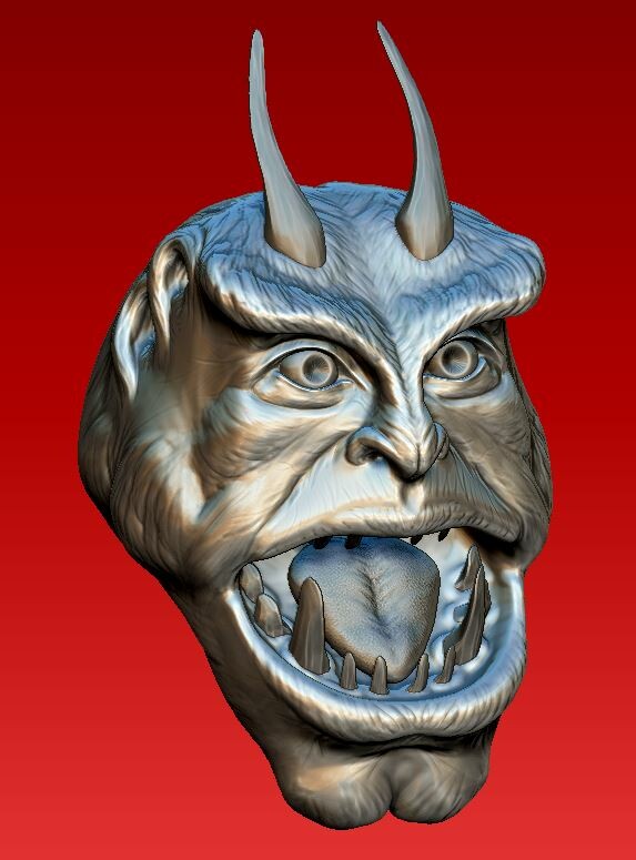 ArtStation - Monster Head