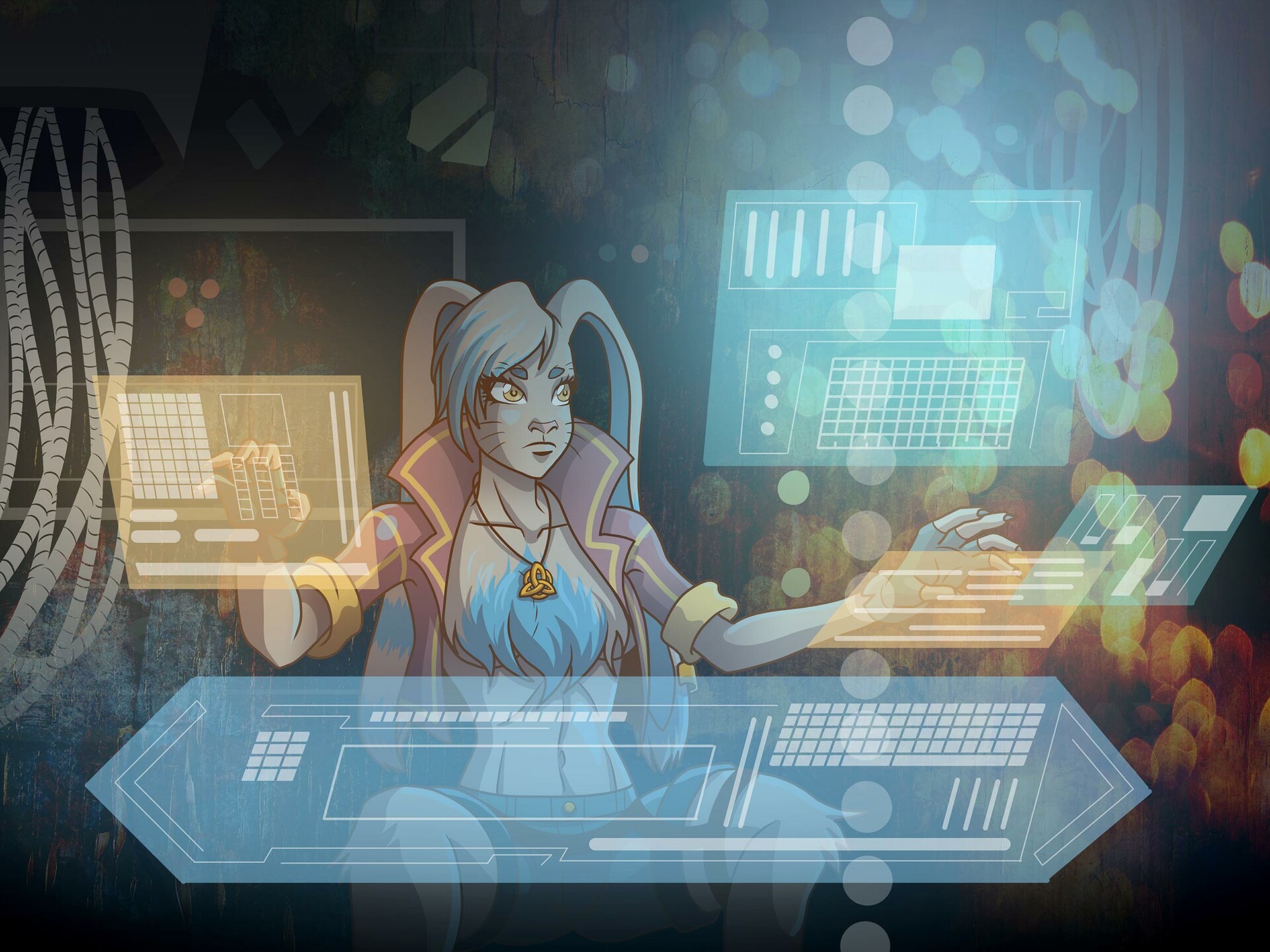 ArtStation - Holographic Hypernet