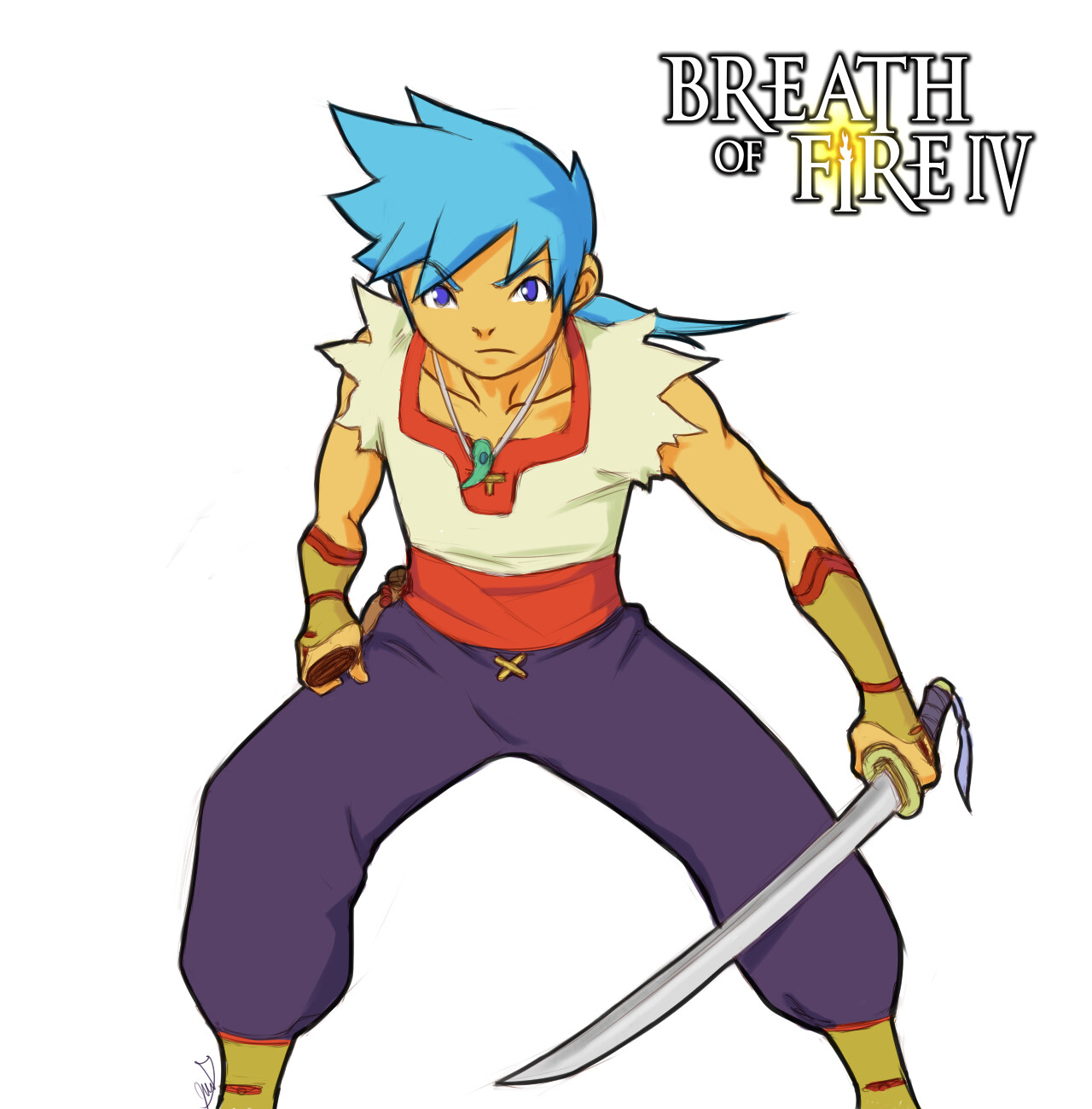 ArtStation - Breath of Fire IV fanart