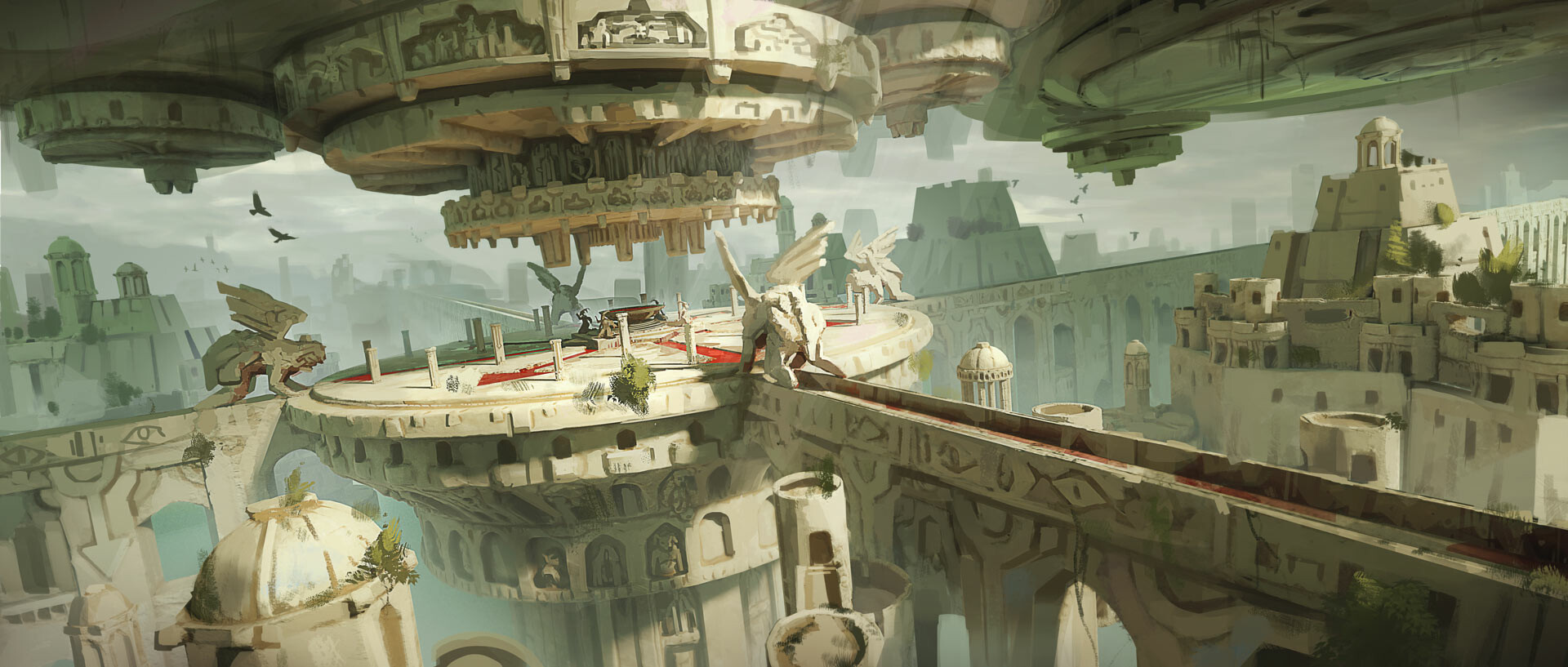 ArtStation - Ancient city.