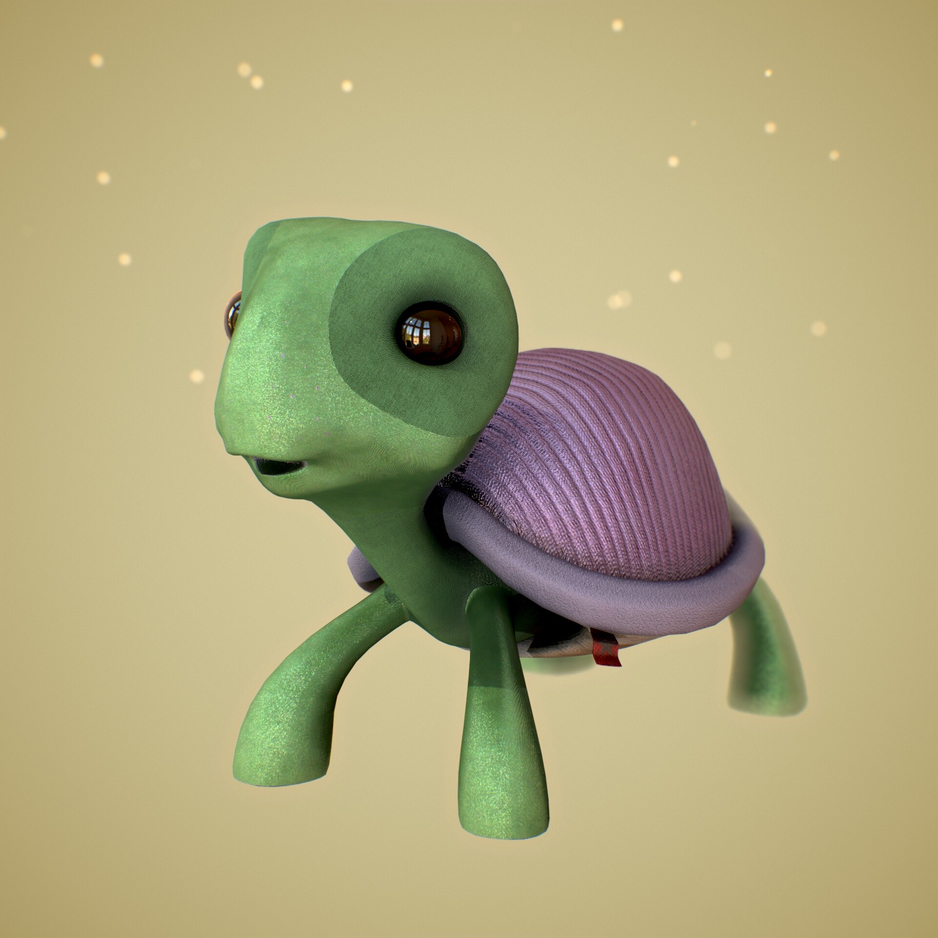 ArtStation - Stylized : Tiny Turtle Teddy