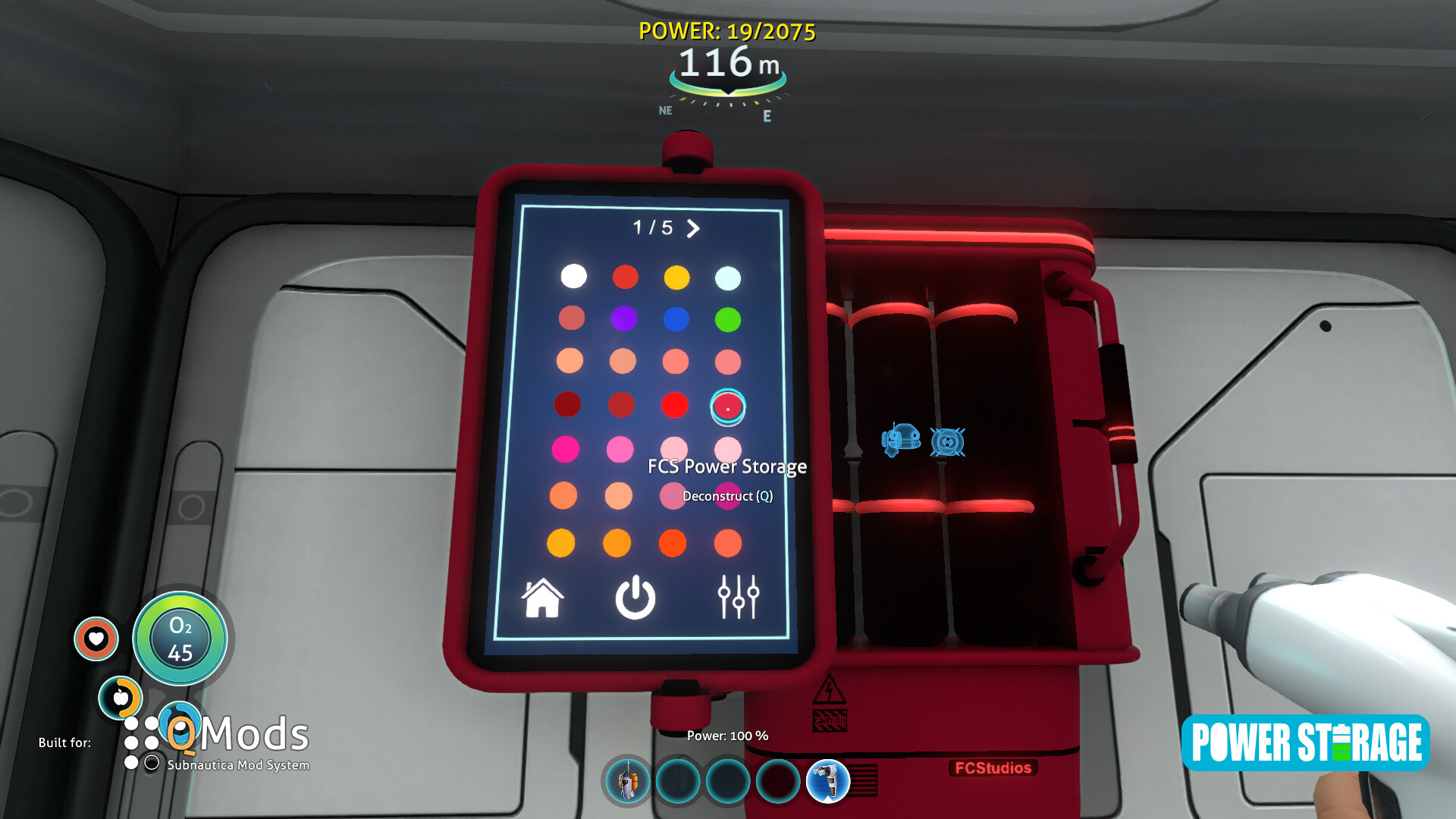 Field Creators Studios (FCS) - FCS Power Storage v2 | A Subnautica Mod ...