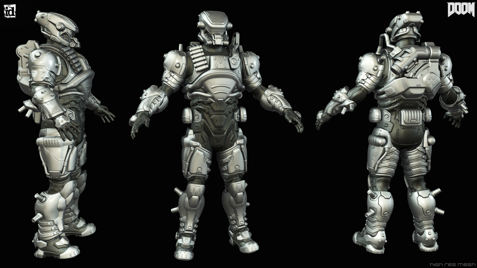 Aaron Cruz - Doom (2016) - Multiplayer Armor