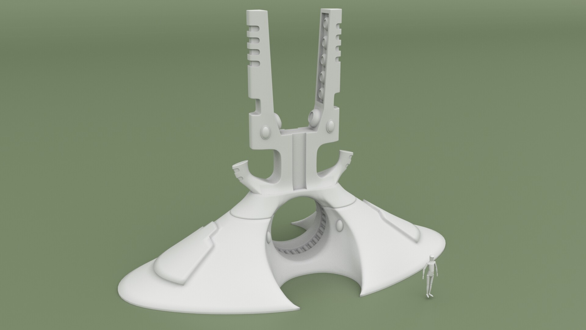 Sean H Bullough - Eldar Buildings for Warhammer 40K