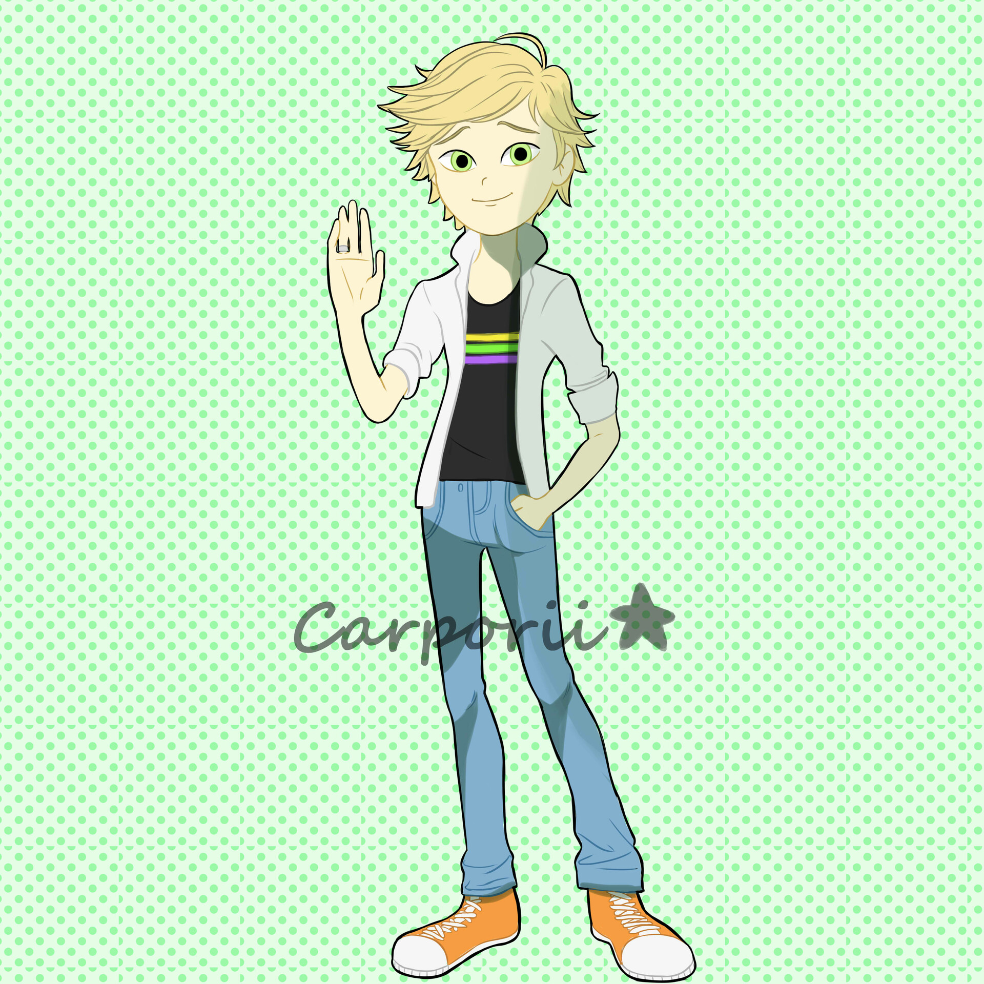 ArtStation - Adrien (Flat Color Style)