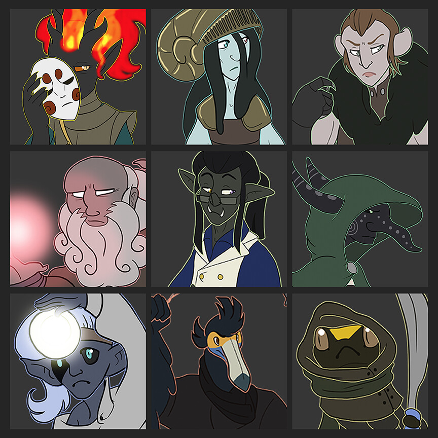 Bret Stuart - D&D a Day [2018]