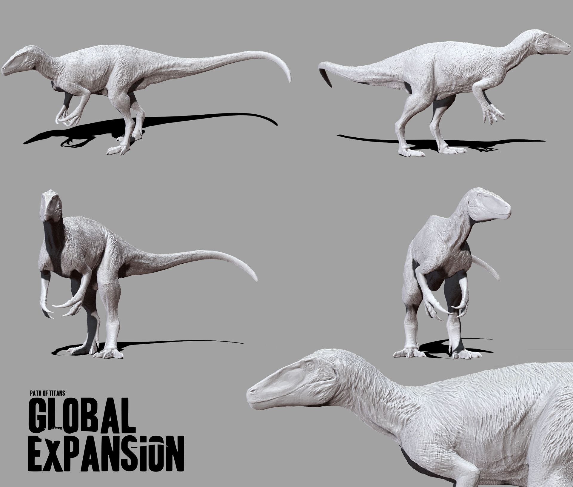 megaraptor animation
