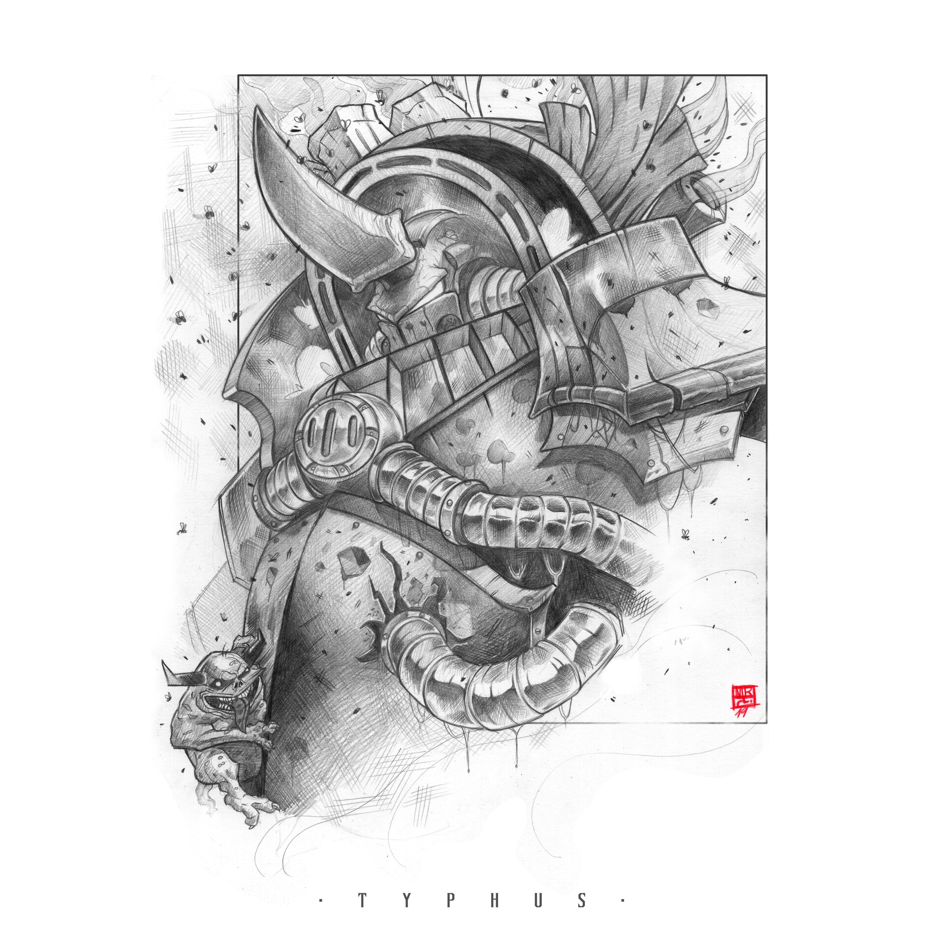 ArtStation - Warhammer 40k Characters / Typhus