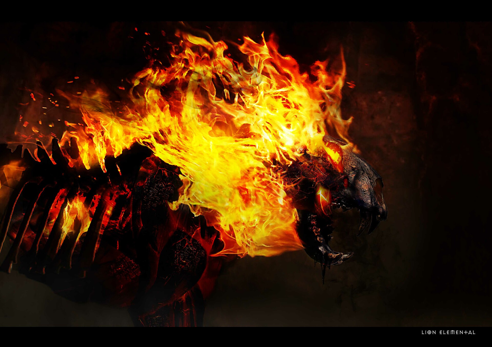 ArtStation - Fire Elemental