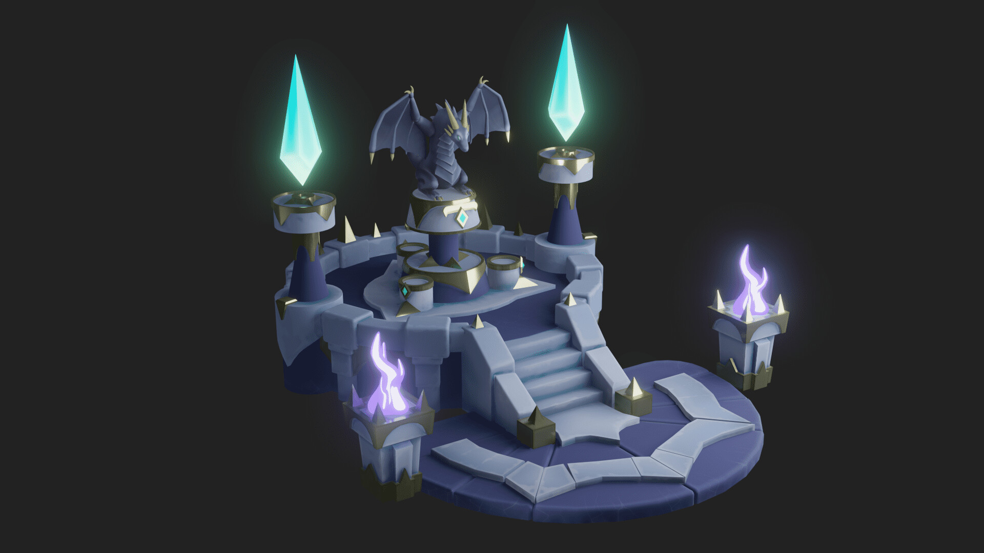 ArtStation - Dragon shrine