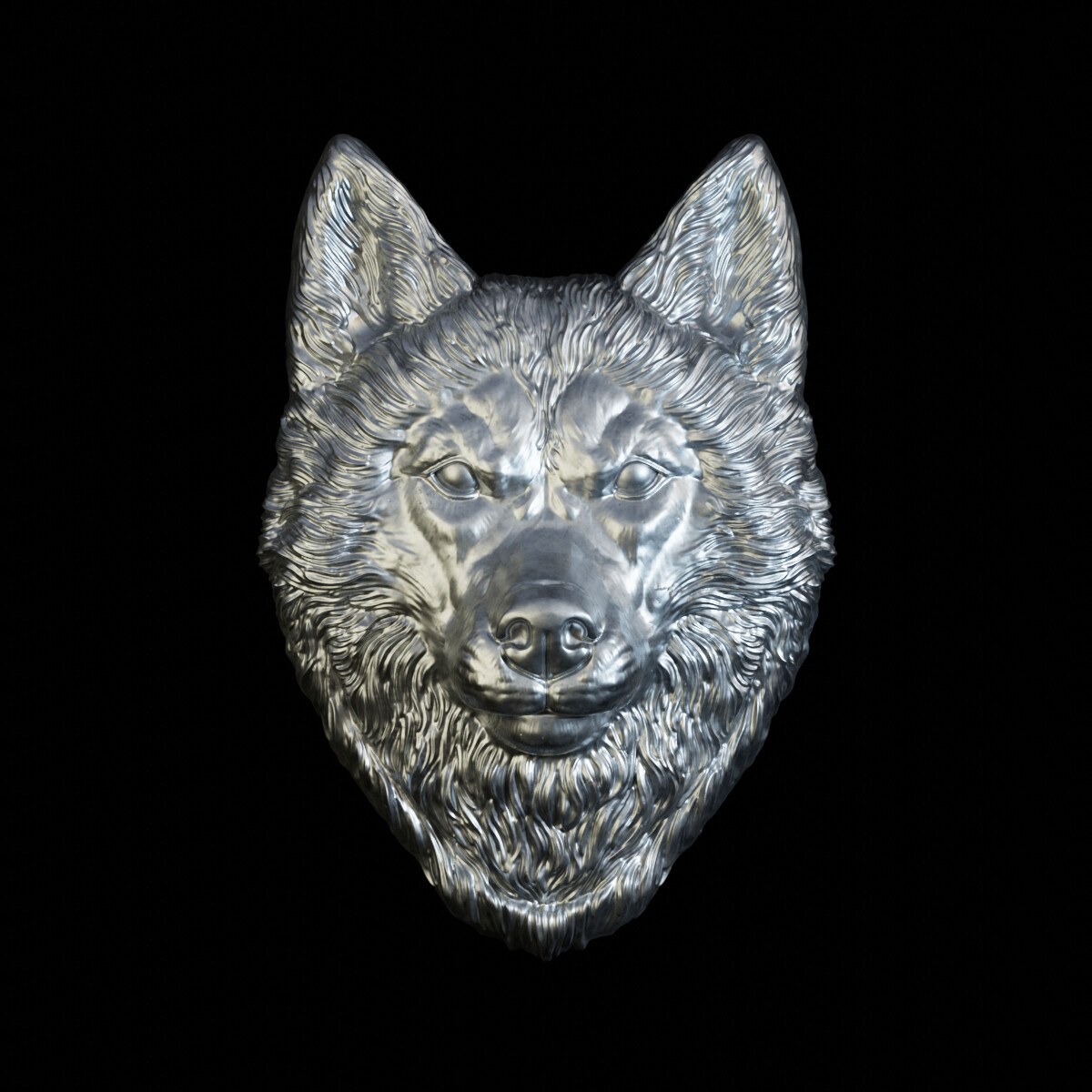 ArtStation - Head husky.