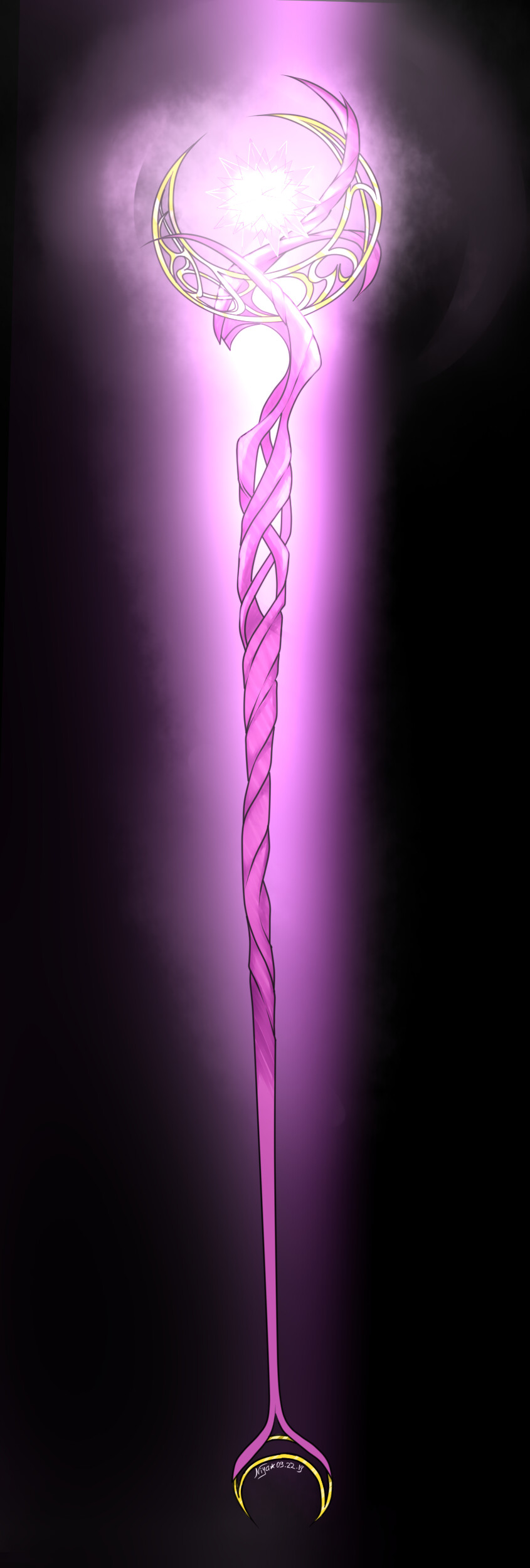 ArtStation - Magical weapon