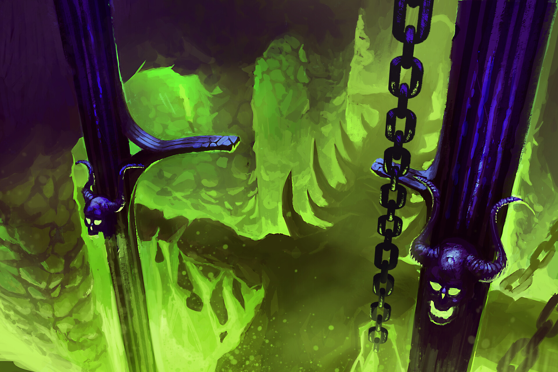 ArtStation - Eldritch Dungeon