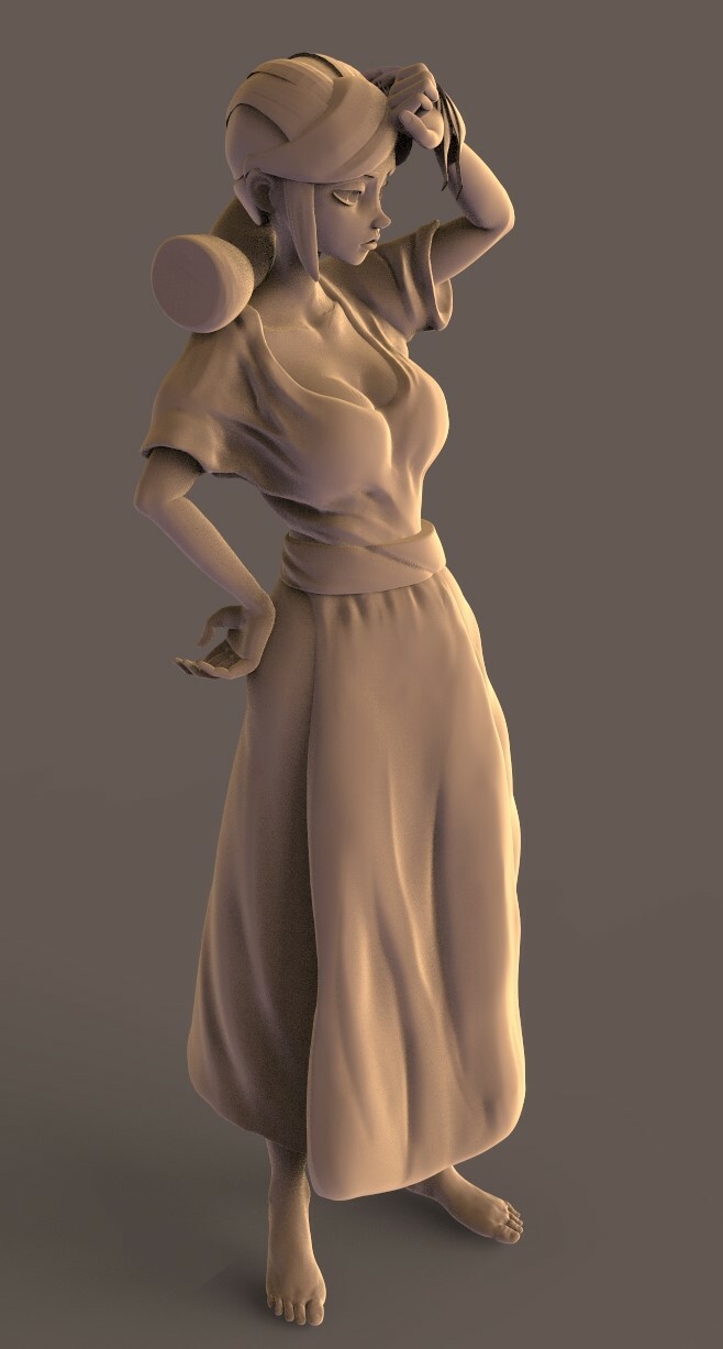 ArtStation - Medieval Pasta Cooking