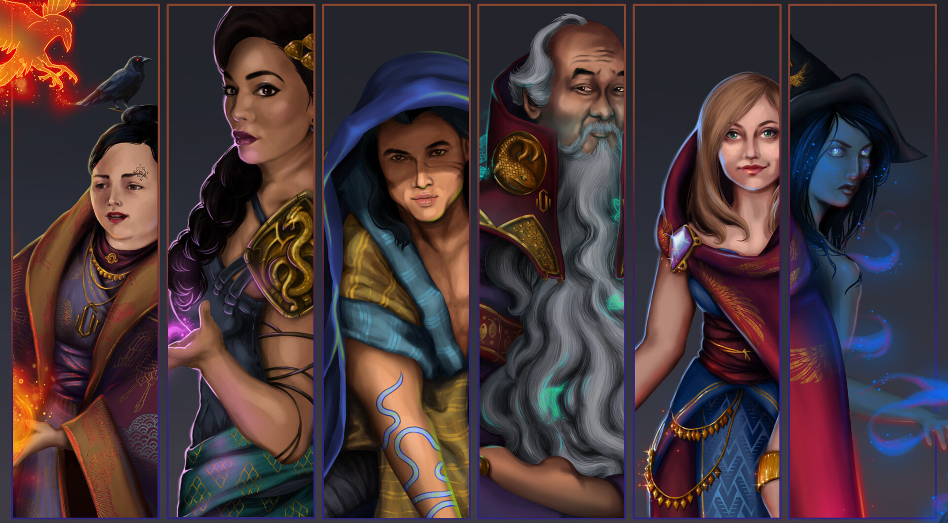 ArtStation - Character Design Line Up