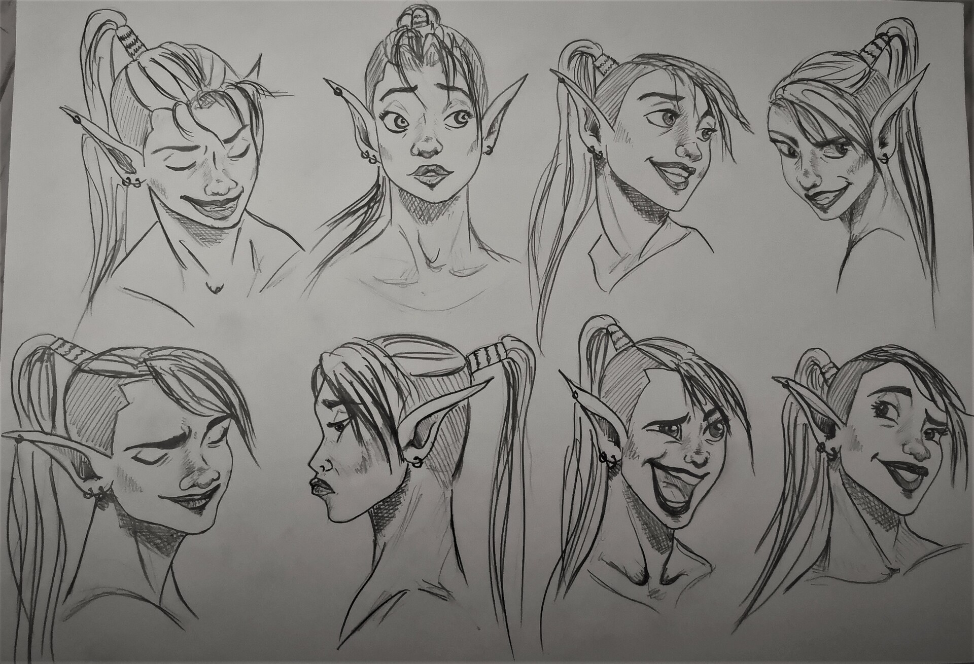 ArtStation - Elf Hunter