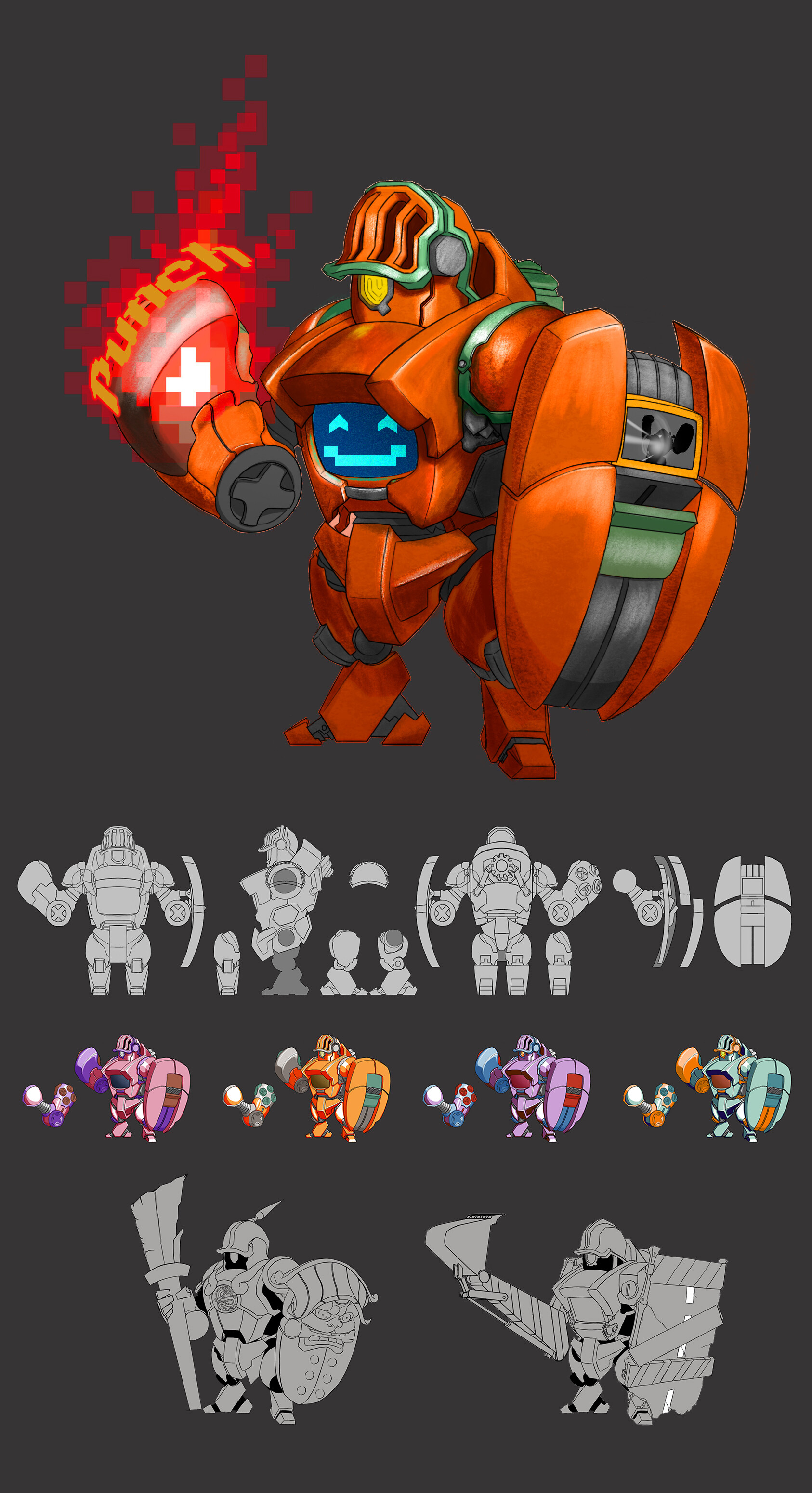 ArtStation - Arcade Game Robot
