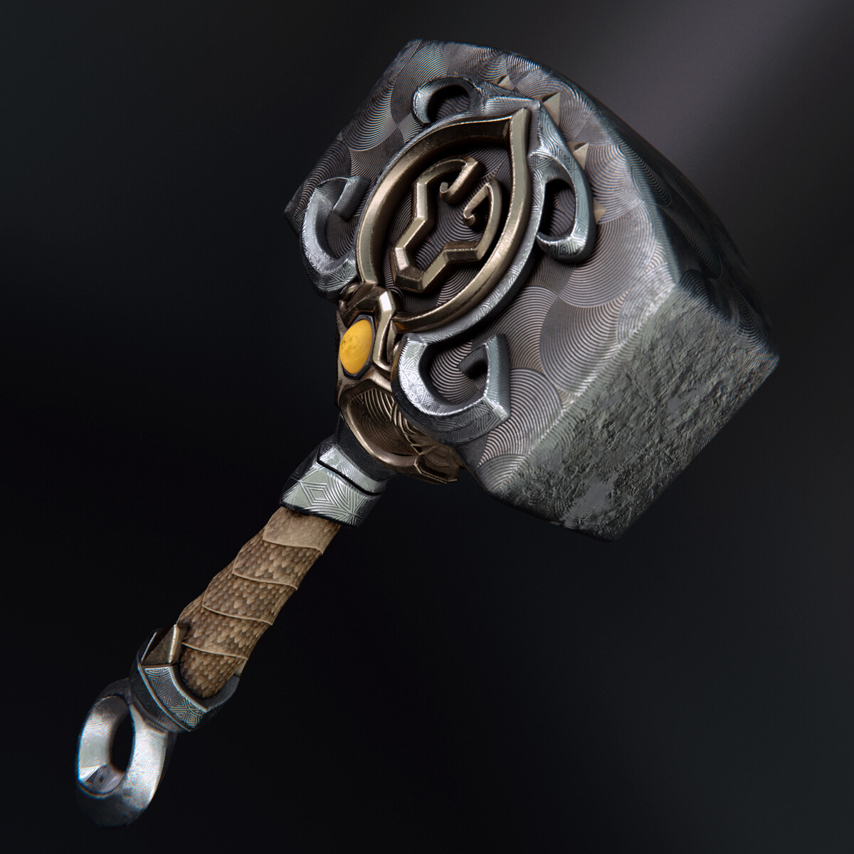 fantasy blacksmith hammer