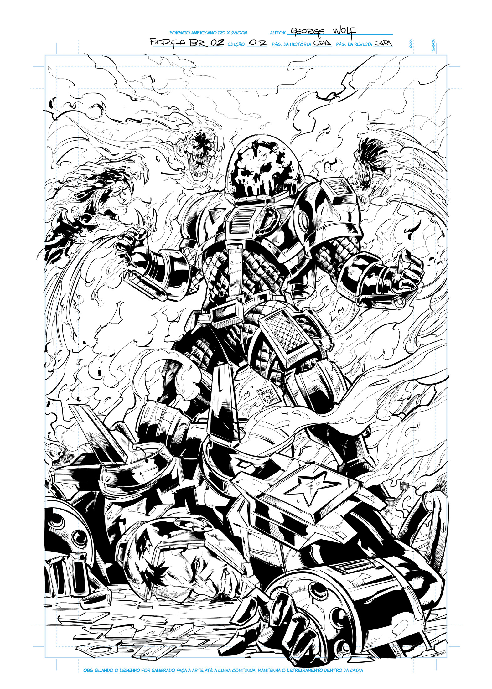 ArtStation - Force BR (Cover Comic Book)