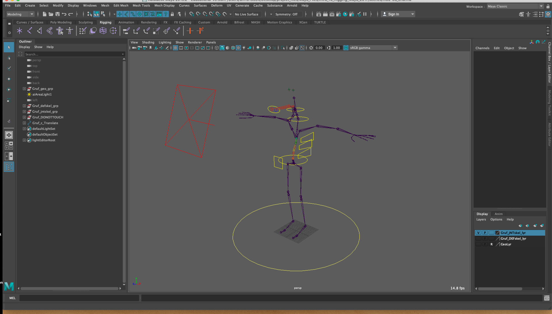ArtStation - Maya rigging practice