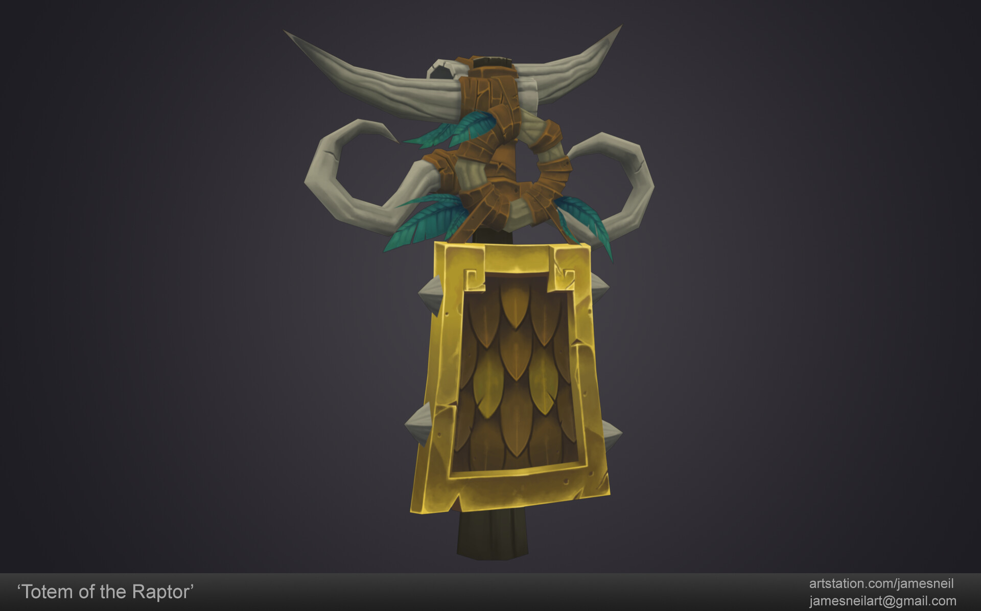 ArtStation - Totem of the Raptor