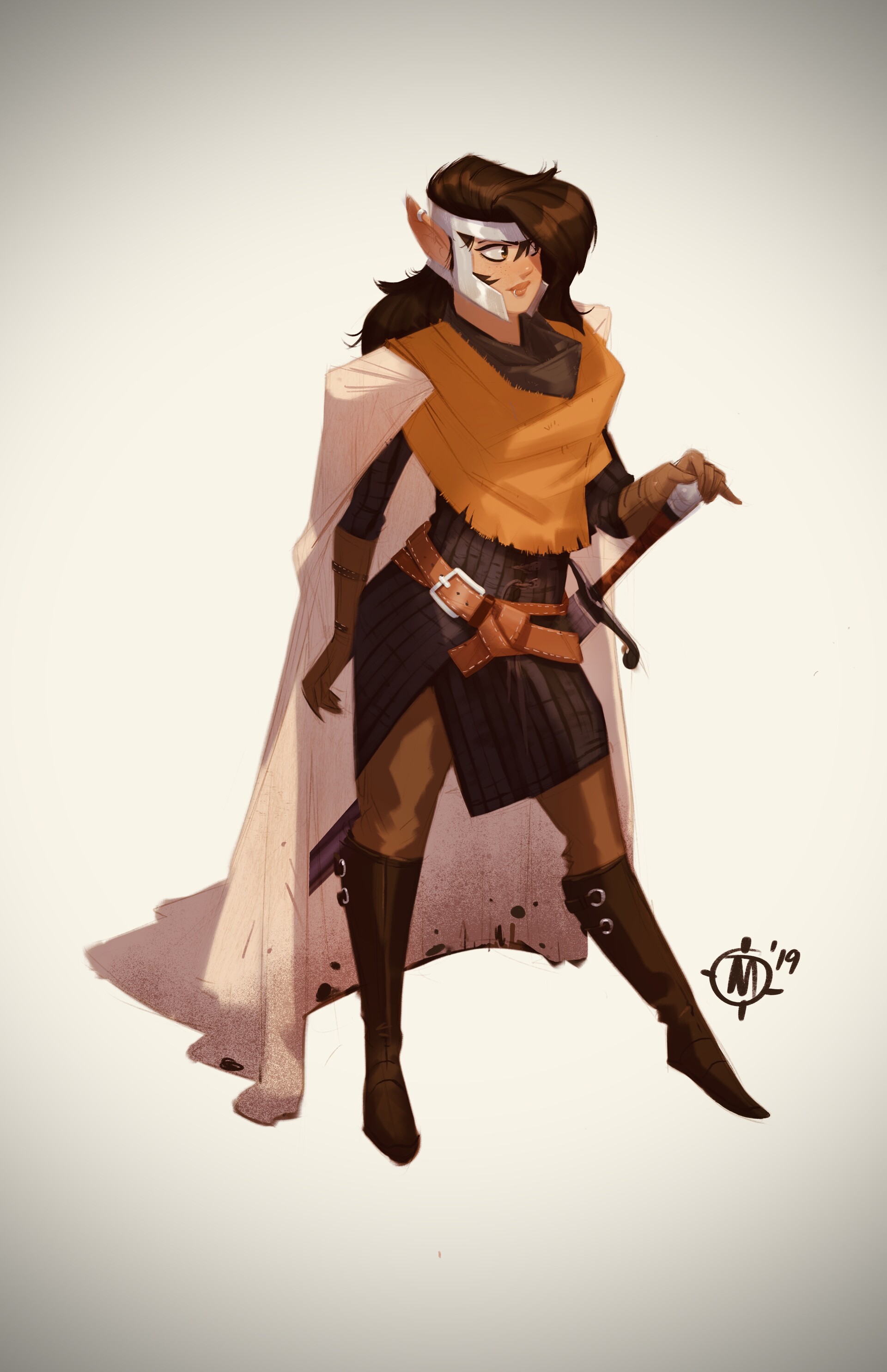 ArtStation - Elf Warrior