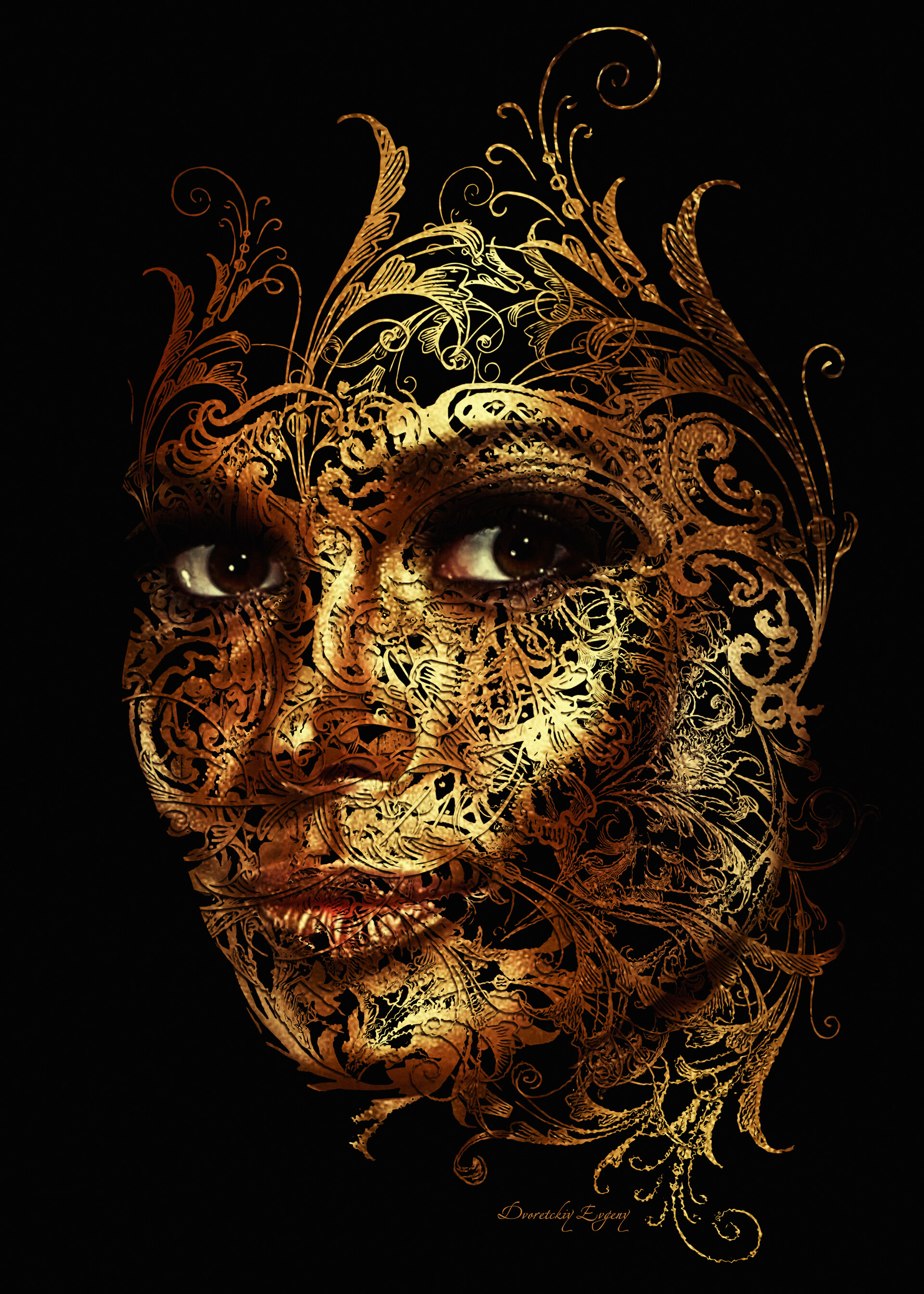 ArtStation - Abstract portrait