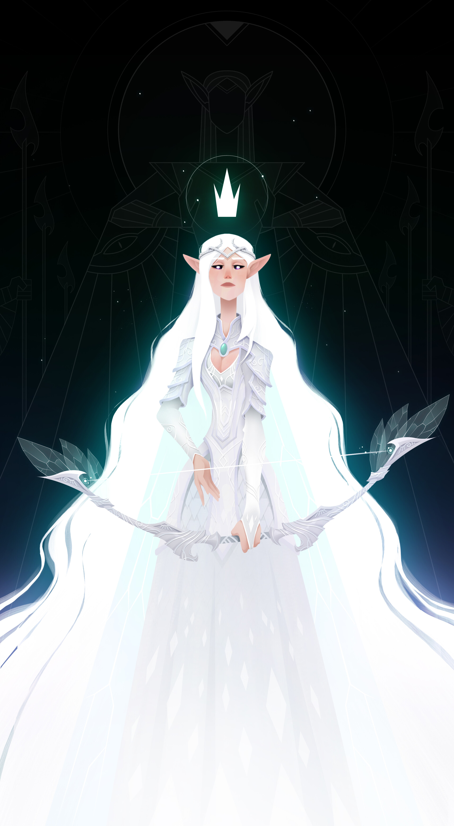 ArtStation - The High Elf Queen